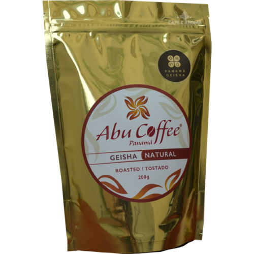 Abu Coffee – Geisha Natural Whole Bean Coffee – Café & Aroma