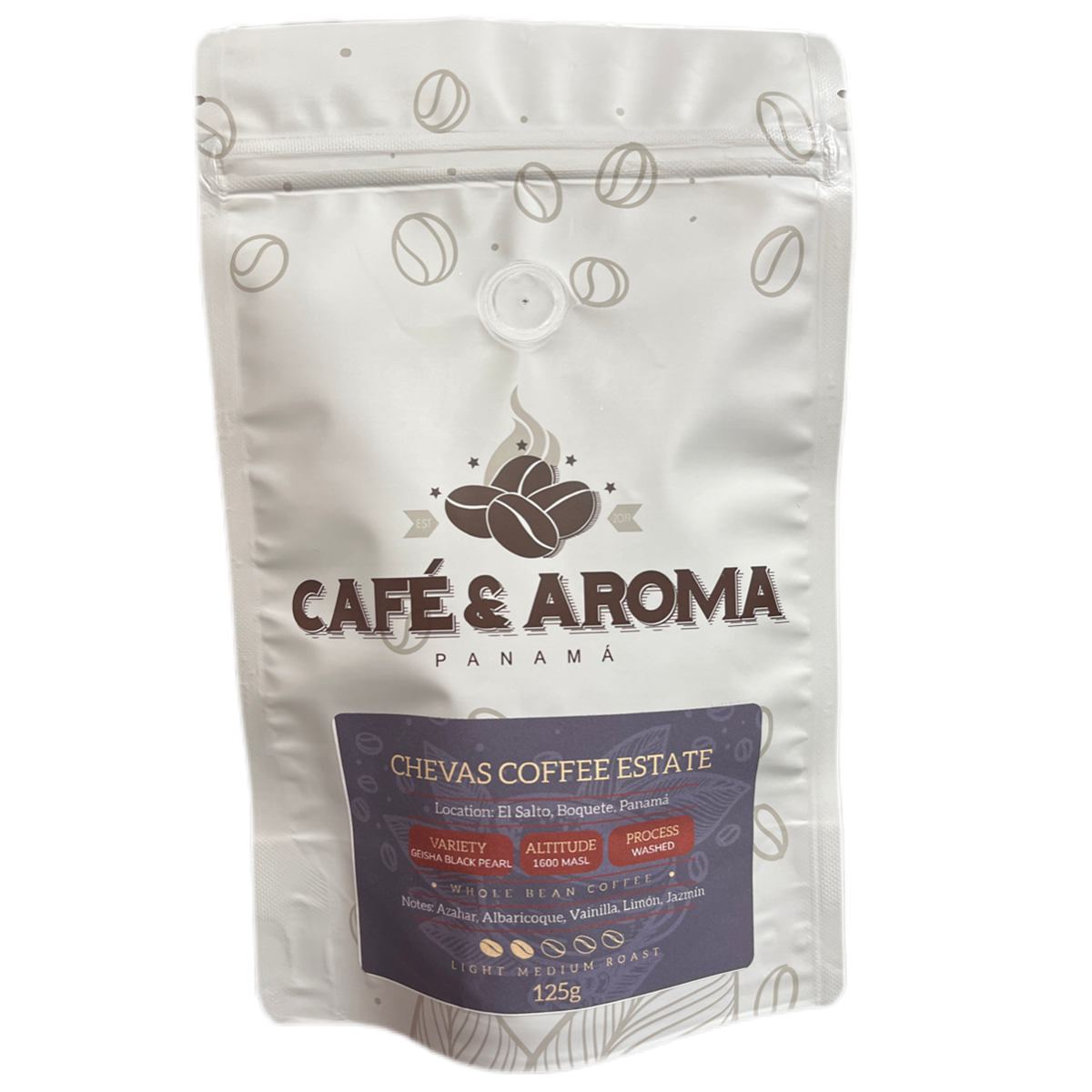 Chevas Coffee Estate – Geisha Washed Black Pearl Whole Bean Coffee ...